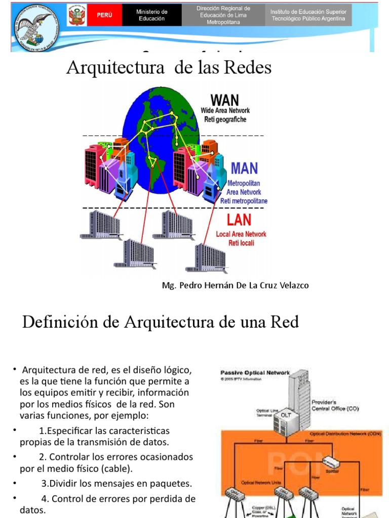 Arquitectura de Las Redes | PDF | Red de computadoras | Topología de la red