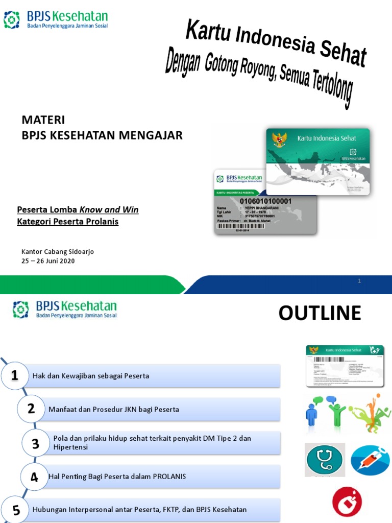 Materi Prolanis Sidoarjo | PDF