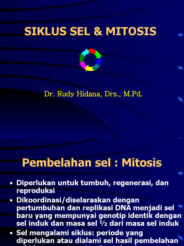 SiklusSel | PDF | Kesehatan Holistik | Sains & Matematika