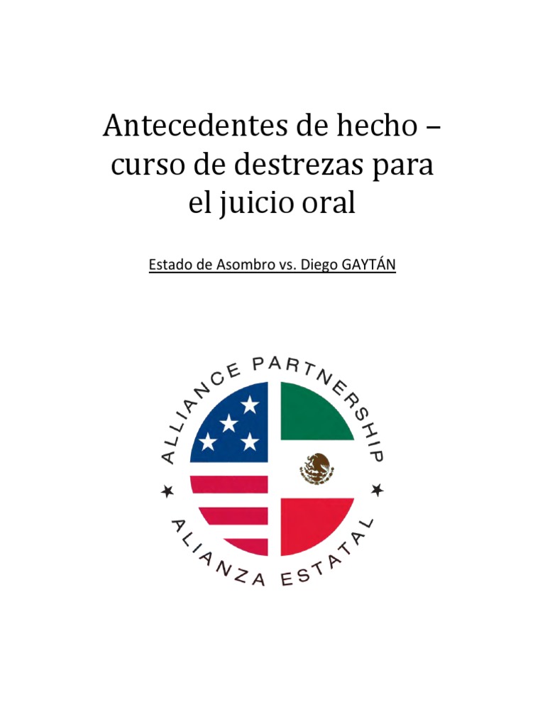 CAso Diego Gaytan | PDF | Robo | Intención (Derecho Penal)