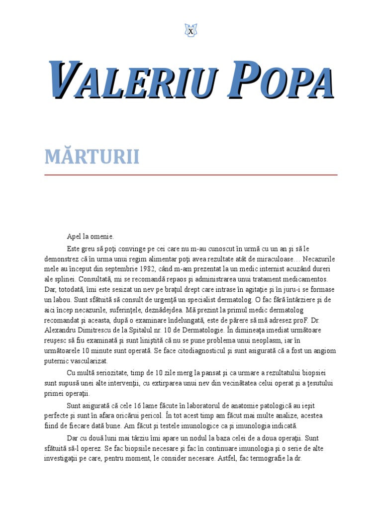 Valeriu Popa-Marturii 09 | PDF