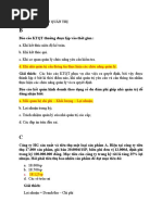 TRẮC NGHIỆM HỆ THỐNG THÔNG TIN KẾ TOÁN | PDF