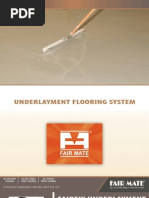 004 Fairmate - Product Information Guide | PDF | Concrete | Epoxy