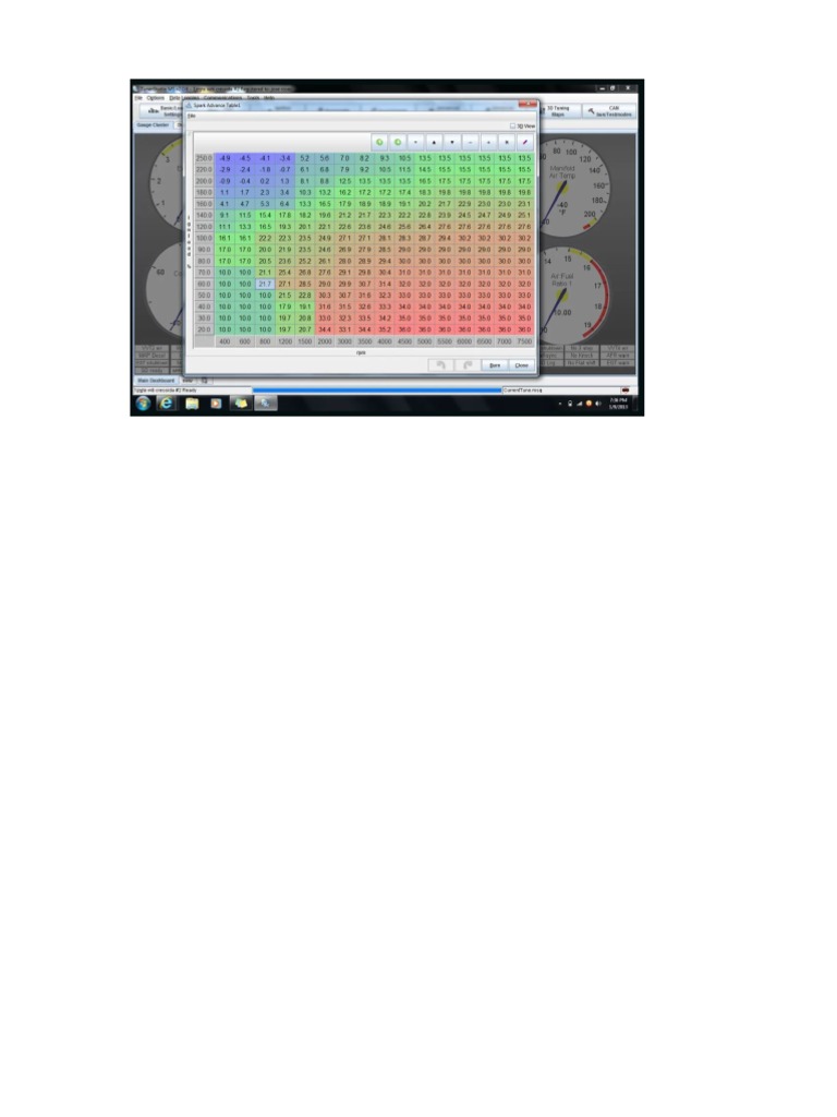 1jz-Gte Timing Curve | PDF