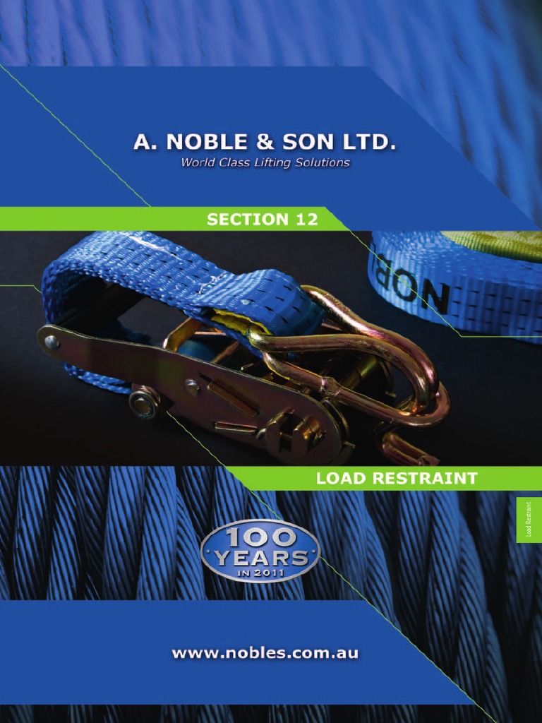 12 Load Restraint | PDF | Rope | Knot