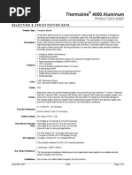 Thermaline 450 PDS | PDF | Shelf Life | Epoxy