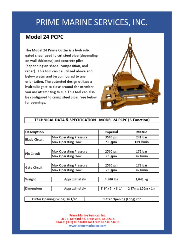 Model 24 PCPC Spec Sheet | PDF | Computers