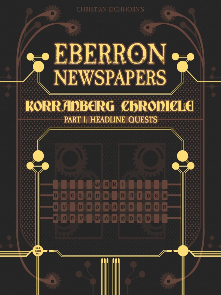 Christian Eichhorn - Eberron Newspapers, Korranberg Chronicle Part 2 v1 ...