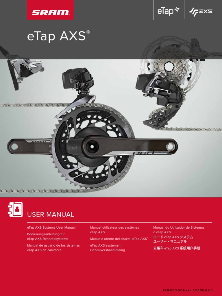 Etap Axs Systems Manual | PDF | Veículos | Ferramentas