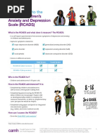 Depression Scale - Parent Version (RCADS-Parent) | PDF | Anxiety ...
