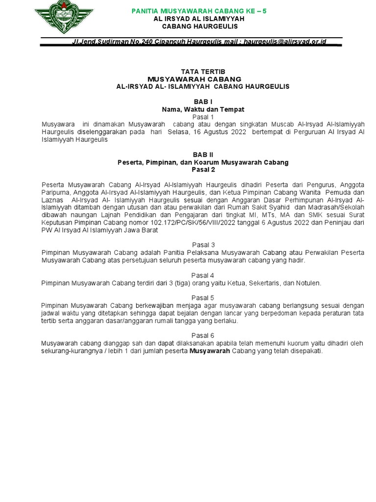 Tatib Muscab 5 2022 | PDF