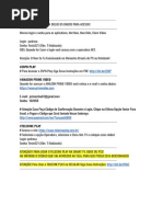 Catálogo Globoplay - Filmes, Séries, Novelas e Canais Ao Vivo | PDF