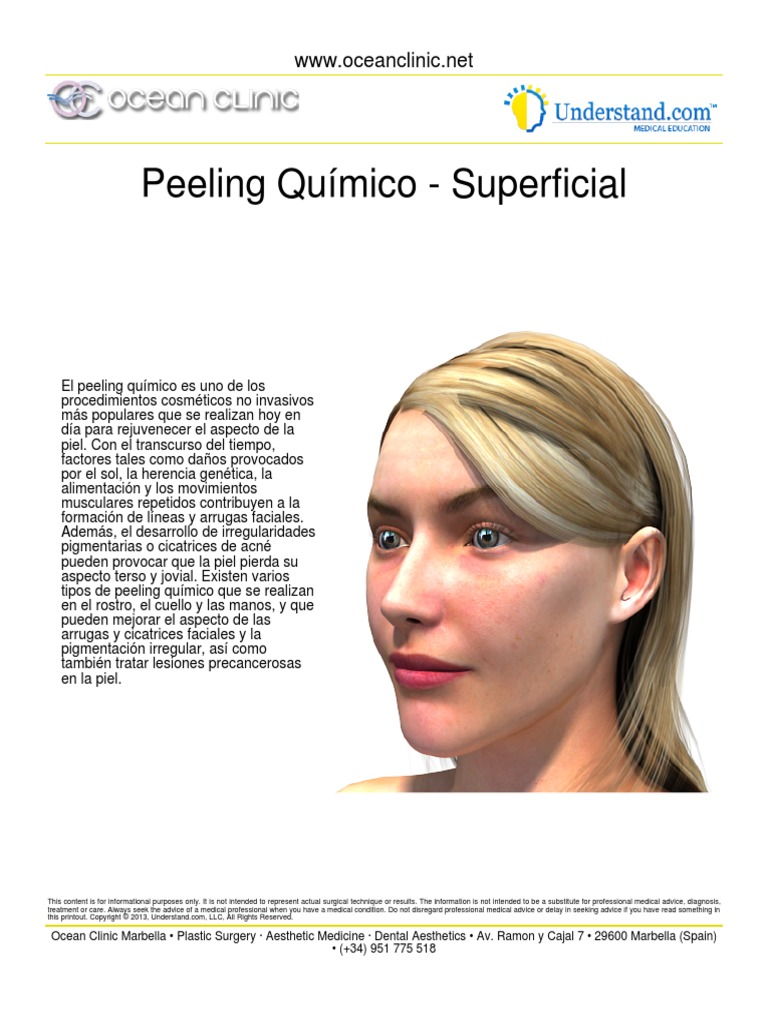 Peeling Quimico Superficial | PDF | Piel | Epidermis