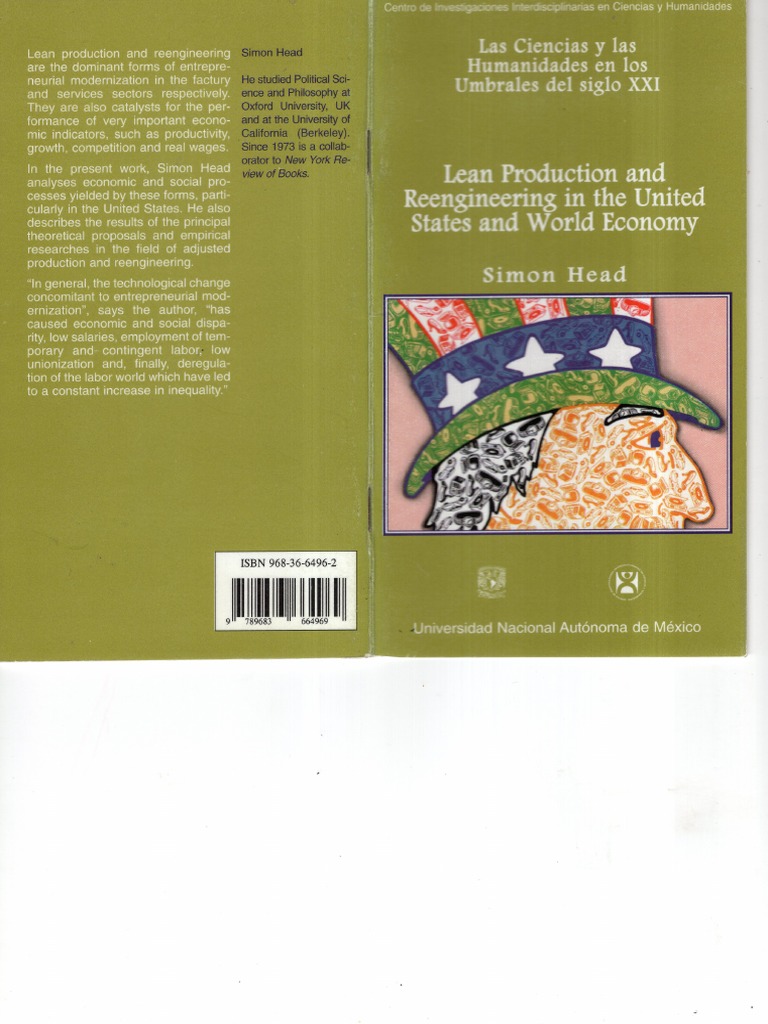 Lean Production, Simon Head (En Inglés) PDF14.8MB | PDF