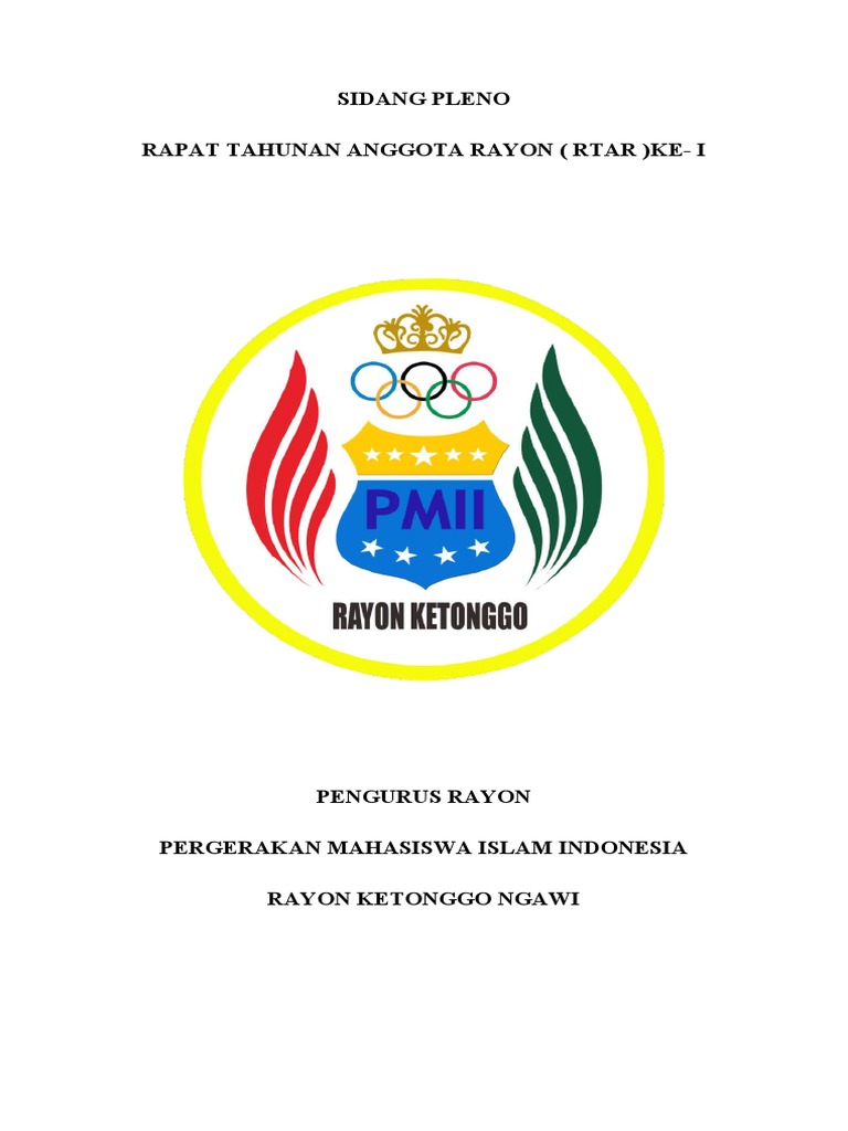 Tata Tertib RTAR I PMII Ketonggo Ngawi | PDF