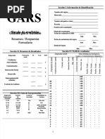 GARS 3 Spanish | PDF | Espectro autista | Sicología