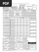Manual Loadsheet | PDF