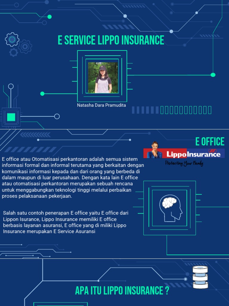 E Office Atau Otomatisasi Perkantoran - Lippo Insurance | PDF