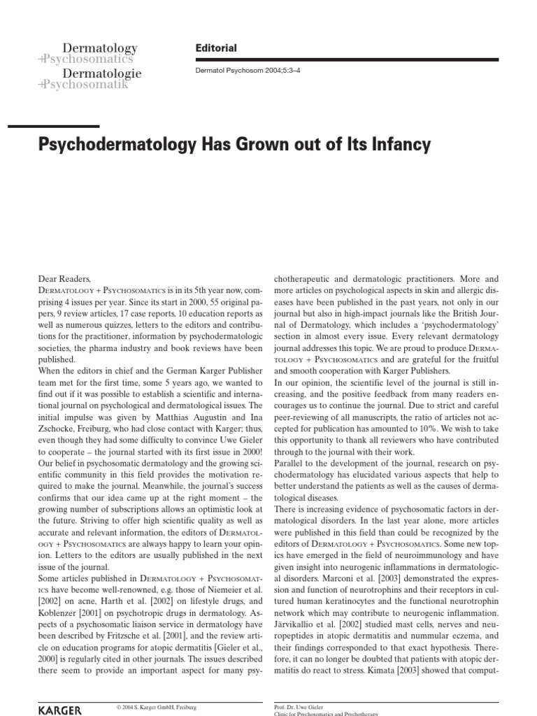 Stress | PDF | Psychosomatic Medicine | Dermatitis