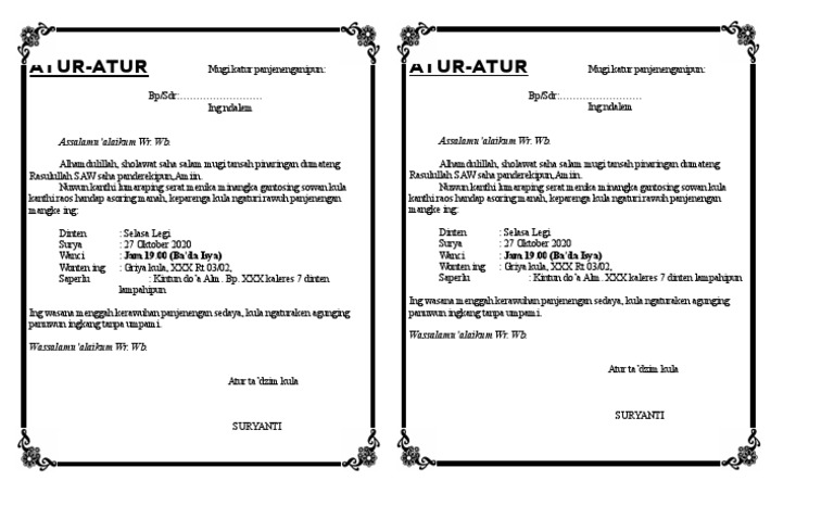 ATUR ATUR 7 HARI | PDF