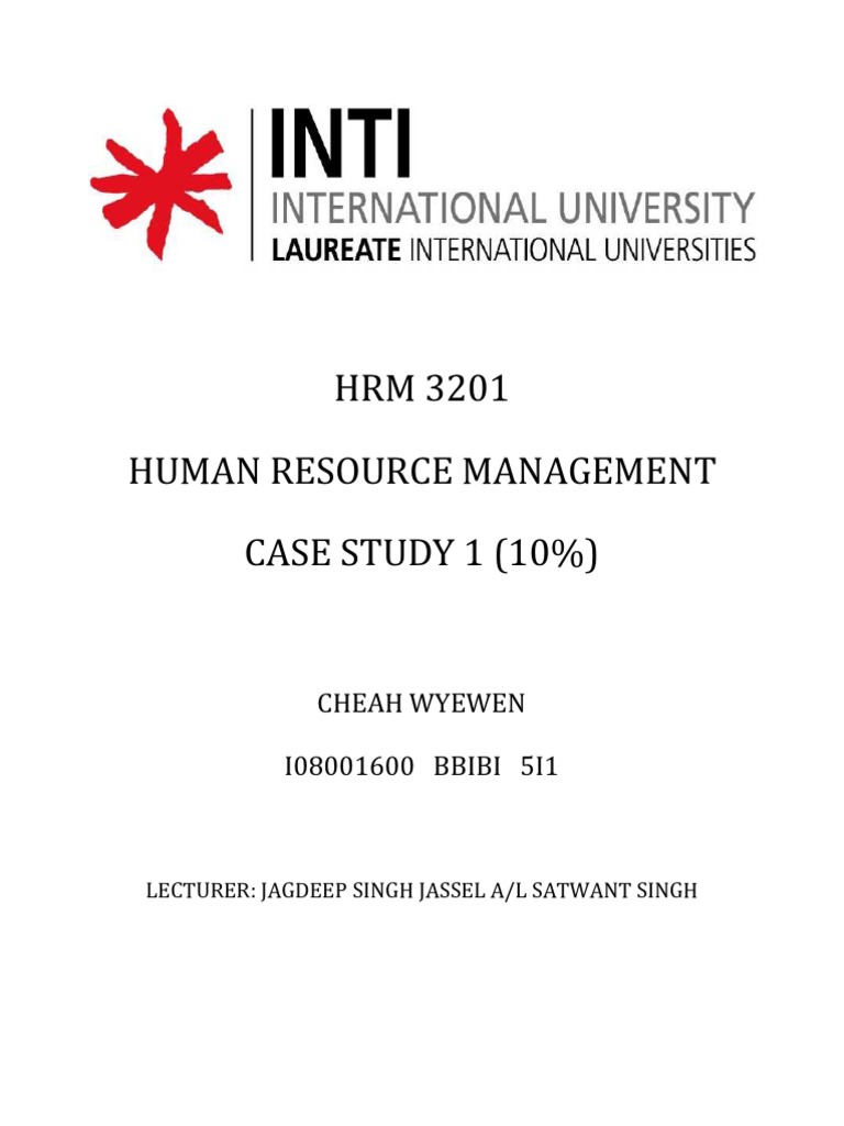 HRM Case Study 1 | PDF | Turnover (Employment) | Employee Retention