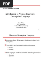 Verilog Introduction by IIT Kharagpur Profs - Ppts | PDF | Hardware ...