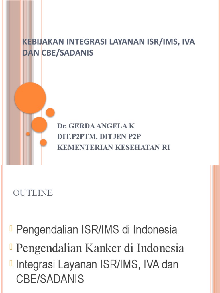 Kebijakan Integrasi ISR Dan IVA | PDF