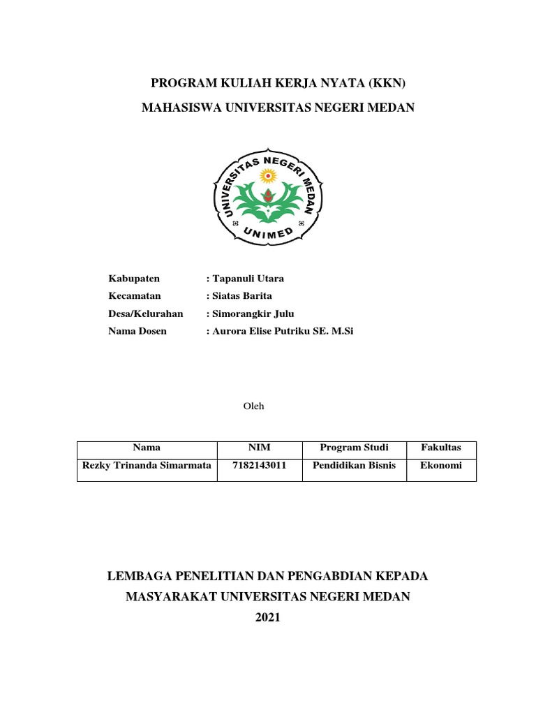 Laporan Akhir Rezky | PDF
