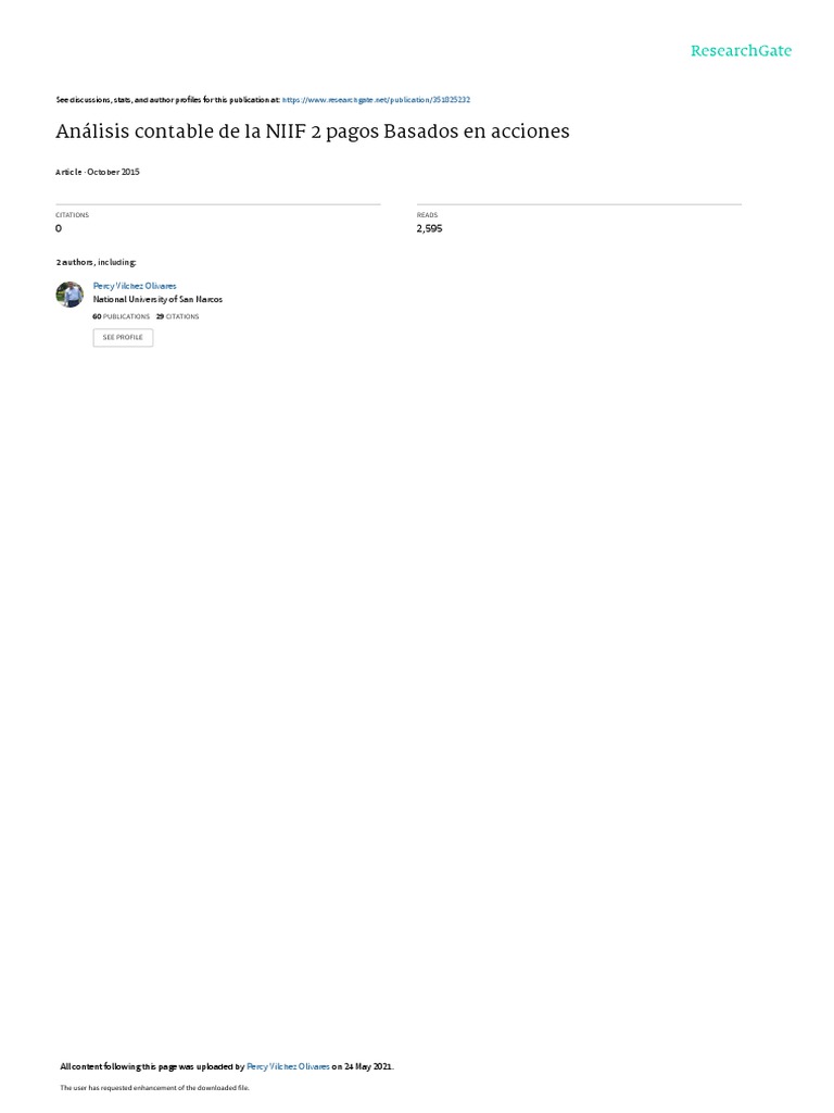 AnlisisContabledelaNIIF2PagosBasadosenAcciones Contabilidad de ...