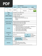 Week 7 Lesson Plan 1 | PDF | Lesson Plan | Teaching Mathematics