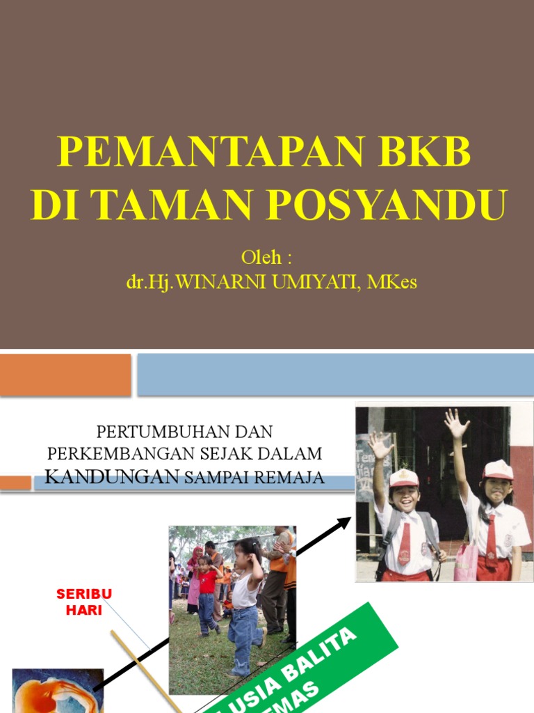 Pengelolaan BKB Hi | PDF | Kesehatan Holistik