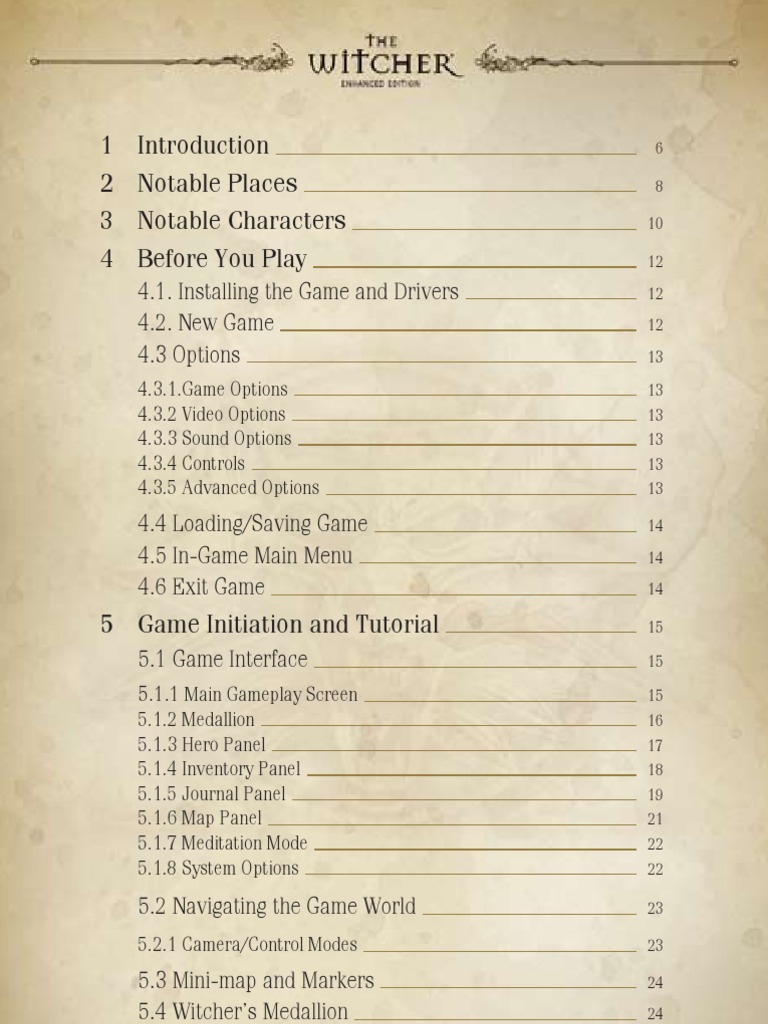 The Witcher Manual | Download Free PDF | Microsoft Windows | Sword
