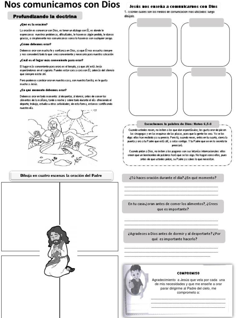 Nos Comunicamos Con Dios | PDF | Oración
