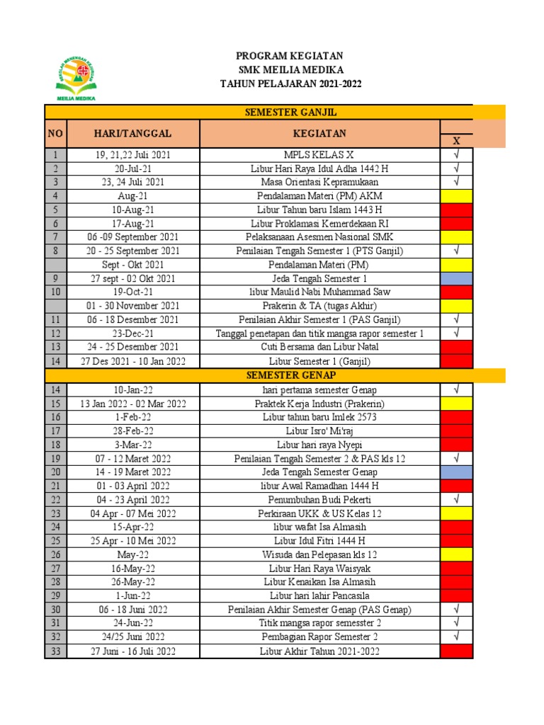 Program Sekolah | PDF