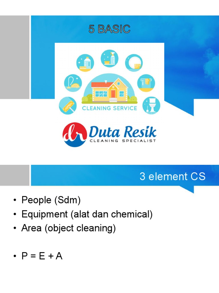 Basic Cleaning Standard | PDF