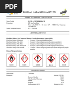 MSDS Sunlight Liquid: Informasi Keselamatan | PDF