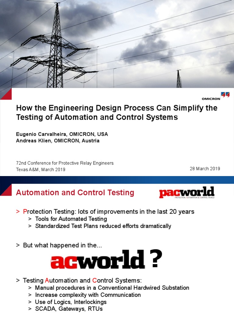 How The Engineering Design Process PPT | PDF | Electrical Substation ...