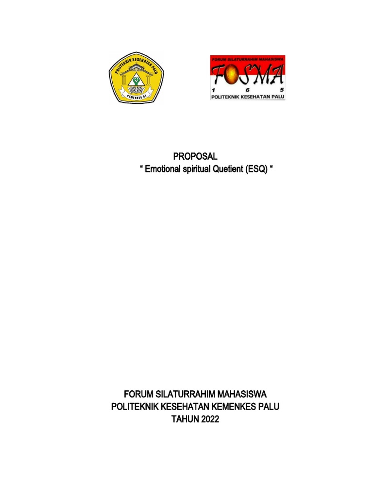 PROPOSAL ESQ Fosma 2022-1 | PDF