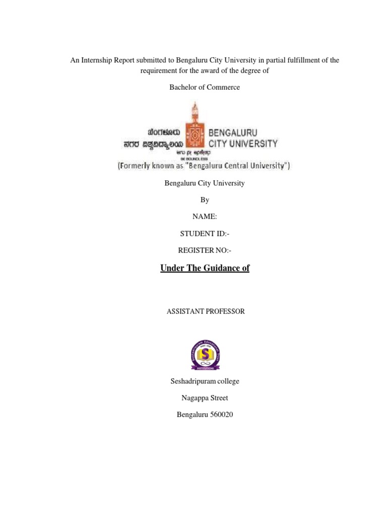 Internship Format | PDF | Academic Degree | Qualifications