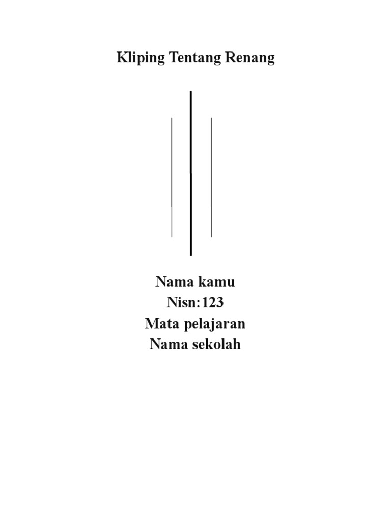 Kliping Gaya Berenang untuk Anak SD | PDF | Kesehatan Holistik