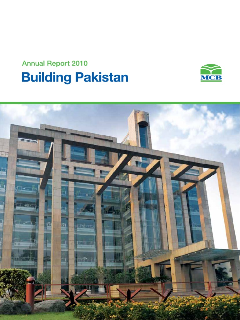 Annual Report 2010 - MCB | PDF | Financial Statement | Transaction Account