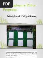 DILG MC 2019-149 Full Disclosure Policy | PDF