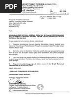 Contoh Surat Permohonan JKR | PDF