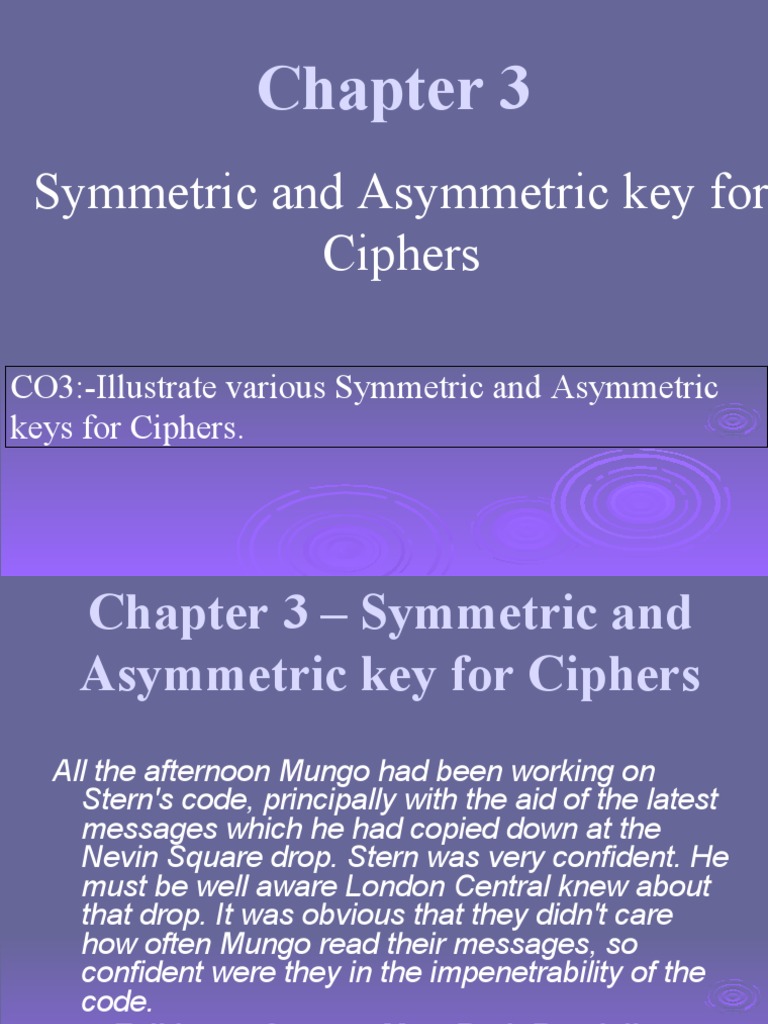 Understanding Symmetric and Asymmetric Encryption Algorithms through a ...