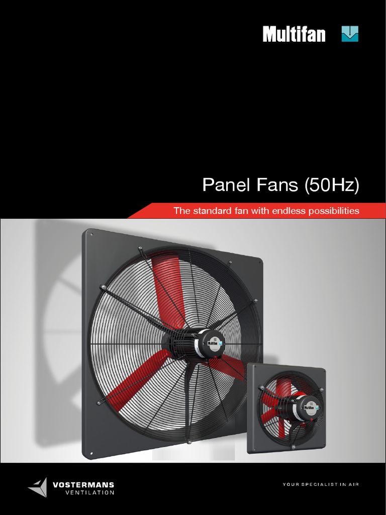 Versatile Multifan Panel Fans Overview | PDF | Efficient Energy Use ...