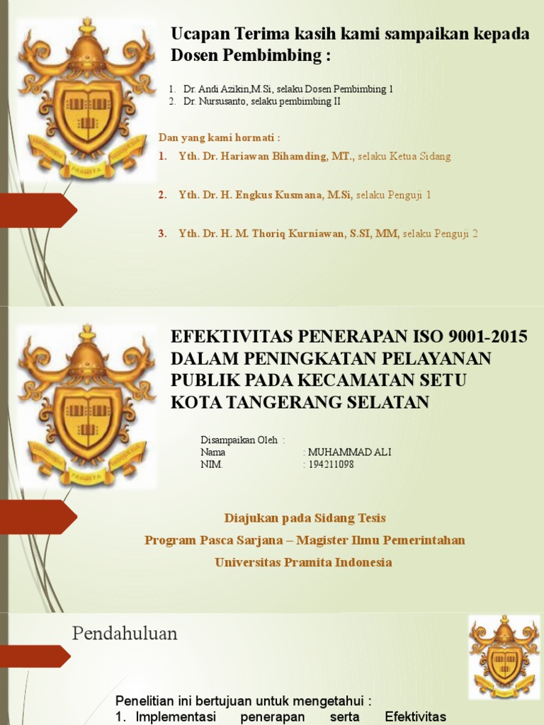 Contoh Ppt Tesis Pdf