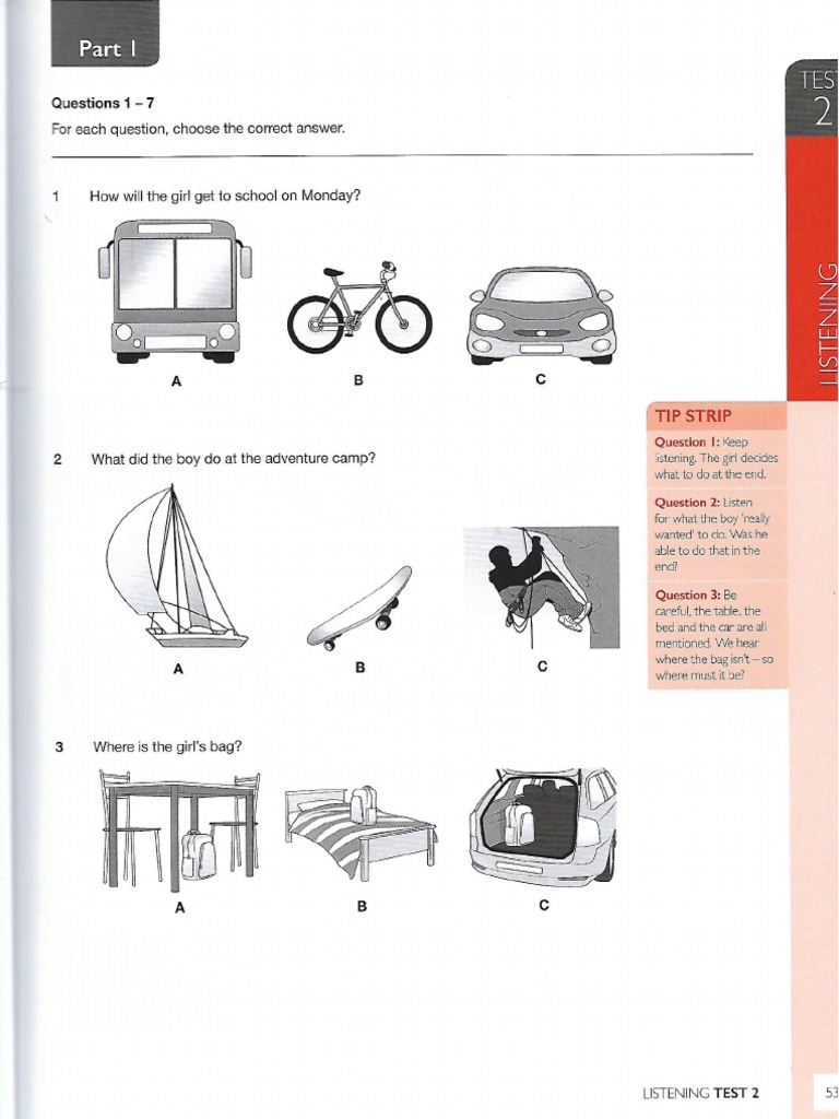 Listening Part Test 2 | PDF