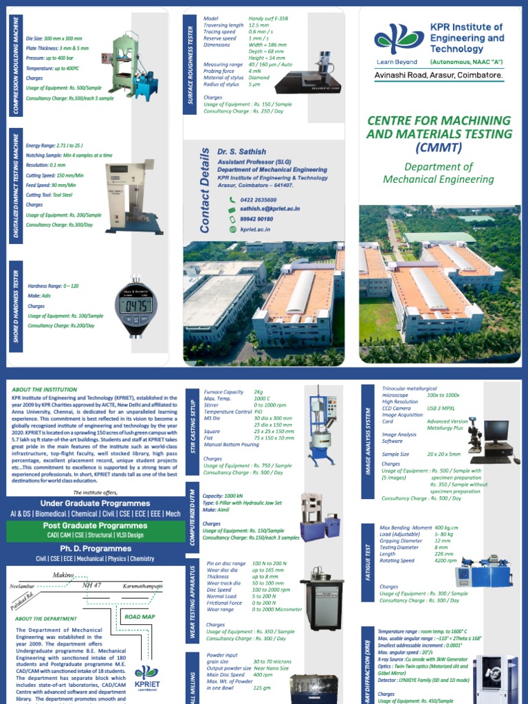R&D Lab Brochure | PDF | Engineering | Chemistry