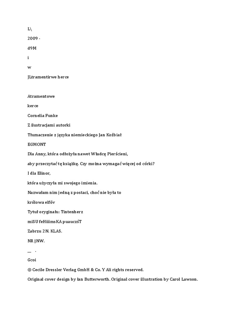 Atramentowe Serce | PDF