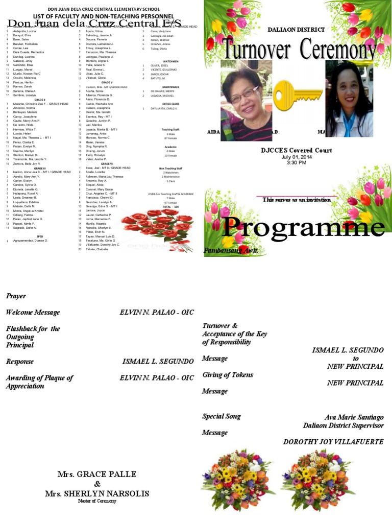 TURNOVER-PROGRAMME - Final | PDF